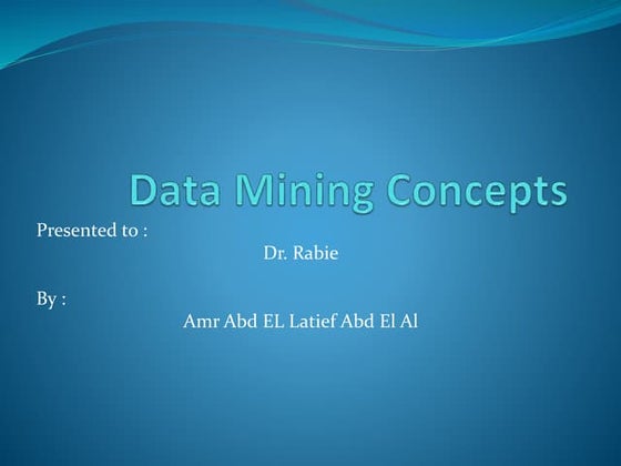 Architecture Of Data Mining System Ppt 3539