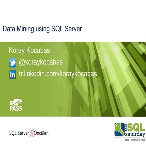 Data mining using sql server v1.2 | PPT