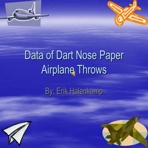 Paper airplane | PPTX