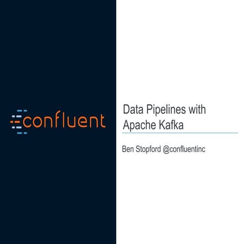 Data Pipelines With Apache Kafka Ppt