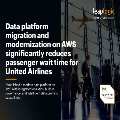Data Platform Migration and Modernization on AWS | PDF