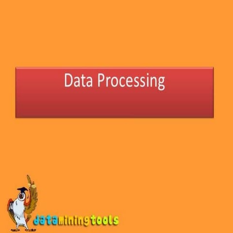 Data Pre Processing Ppt