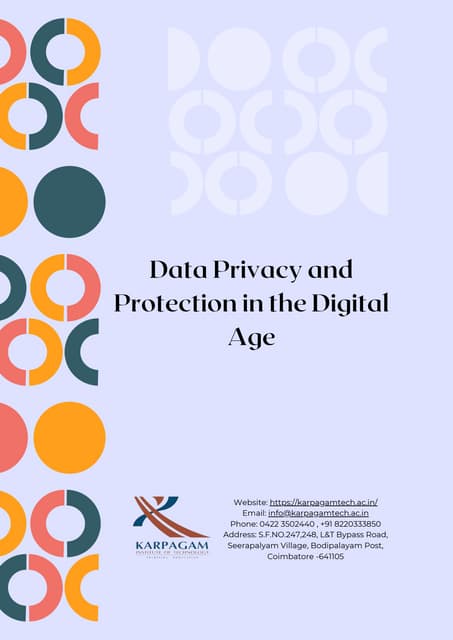 Why Data Privacy and Security in Kerala is a Growing Concern | PDF