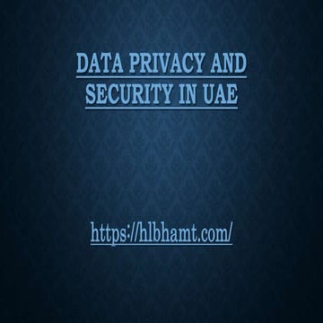 Data Privacy and Security in UAE.pptx