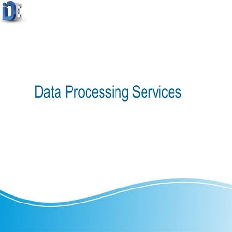 Data Processing Services | PPT