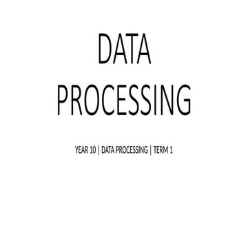 DATA PROCESSING slides, Data processing cycle.pptx