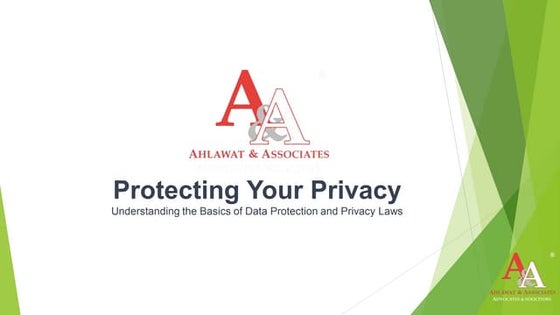 Personal data protection | PPTX | Technology & Computing