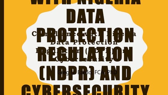 GDPR Introduction and overview | PPT