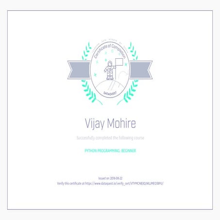 Data quest python-programming-beginner | PDF