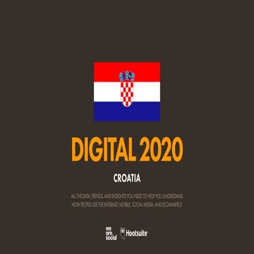 Digital 2020 Croatia (January 2020) v01 | PPT