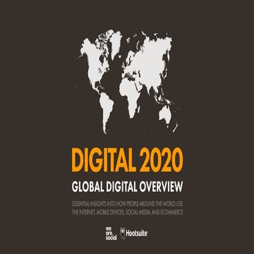 Global Digital Overview 2020 | PDF