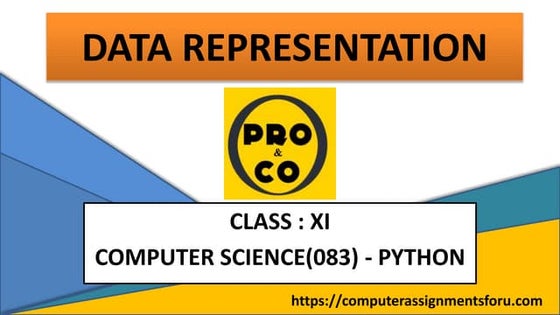 DATA REPRESENTATION [NUMBER SYSTEM] | PPT