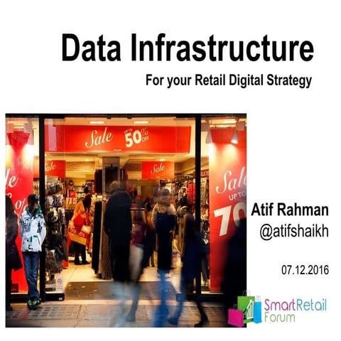 Data Infrastructure for Your Retail Digital Strategy | PPT | Free Download