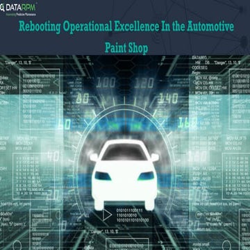 Rebooting Operational Excellence in Automotive Paint Shops Using ...