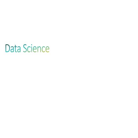 Data science | PPTX