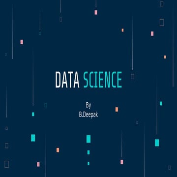 Data science | PPTX | Computing | Technology & Computing