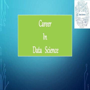 Data Science.pptx Data science Data science | PPTX | Technology ...