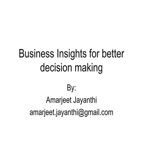 Data Science For Better Decision Making In The Business World Ppt