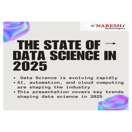 The State of Data Science in 2025: Top Trends You Need to Know | PDF