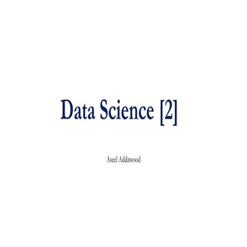 Data science Snap#2 | PPT