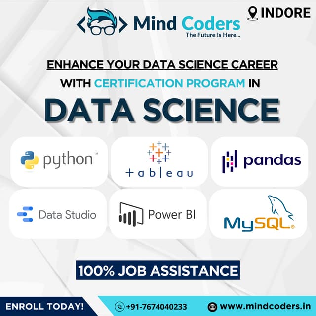 Enhance your career with MindCoders' Data Science course in Indore! | PDF