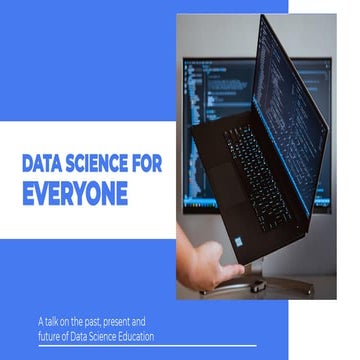 Data Science for Everyone - A talk on teaching data science by Charles ...