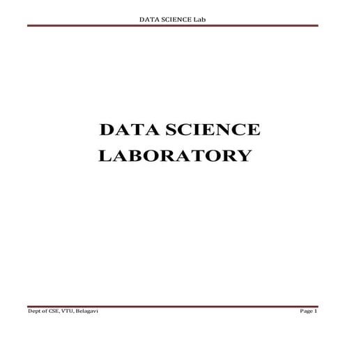 Data science lab Report (Mtech 2nd Sem R programming) | DOC | Biological Sciences | Science
