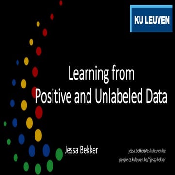 Learning from positive and unlabeled data | PDF