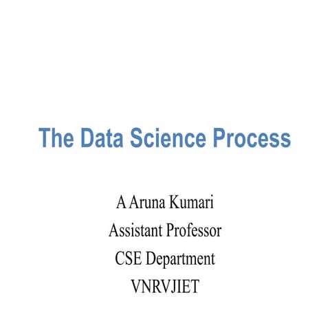 Datascience methodology | PPTX