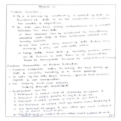 Data Science module 4 advance of data science | PDF