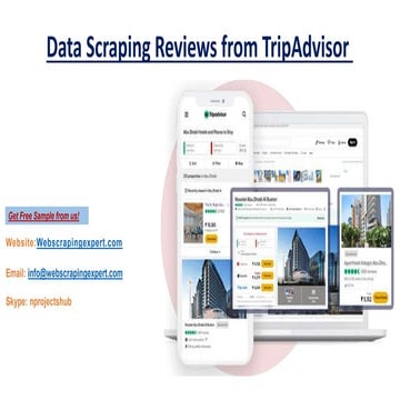 Data Scraping Reviews From Tripadvisor Pptx 