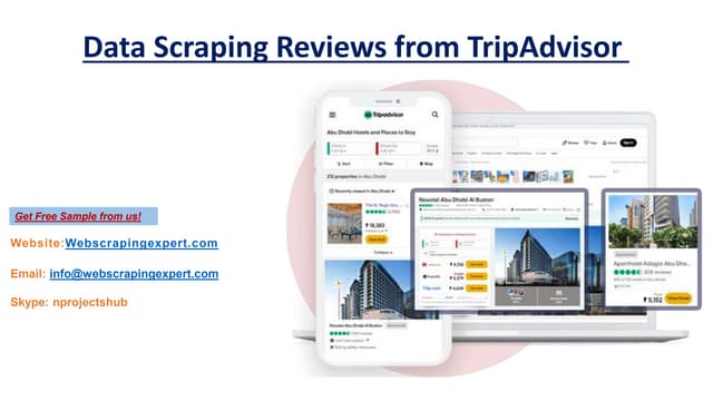 Data Scraping Reviews From Tripadvisor Pptx