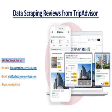 Data Scraping Reviews from TripAdvisor | PPTX | Internet | Computing