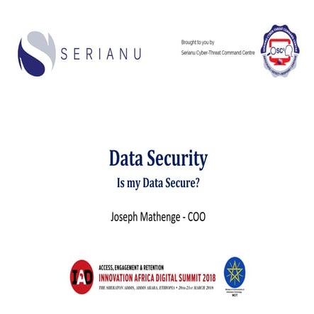 Serianu - Data security | PDF