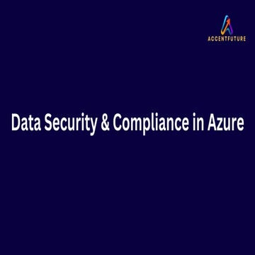 Azure Data Engineer Training | Azure Data Engineer Course | PPT