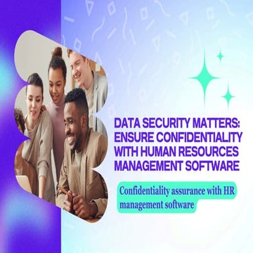 Data Security Matters: Ensure Confidentiality with Human Resources ...