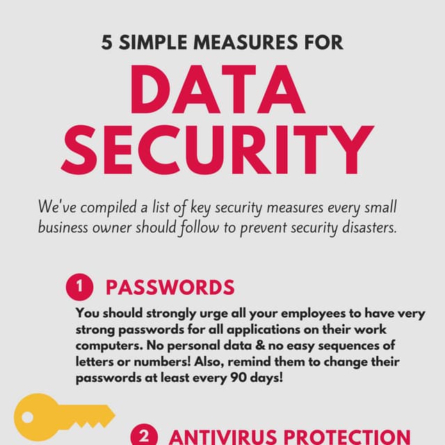 5 Data Security Measures | PDF