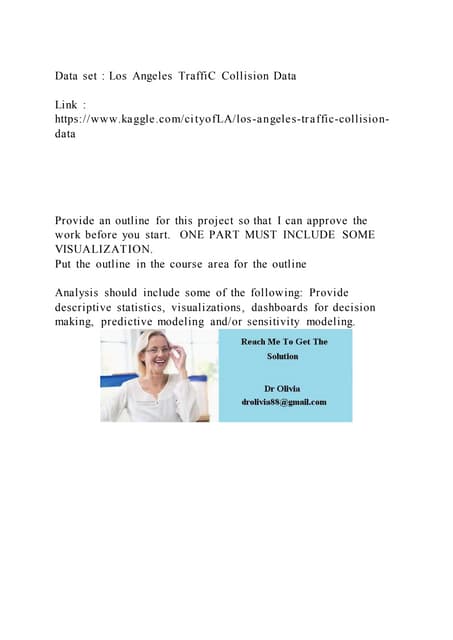 Data Set Los Angeles Traffic Collision Data Link Pdf