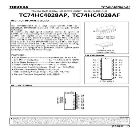 Datasheet 4028 | PDF