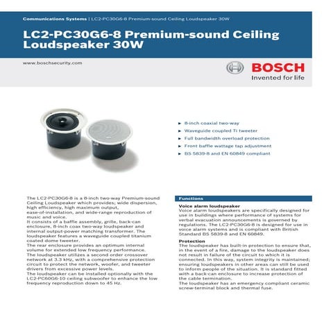 Data sheet en_us_1926546571 | PDF