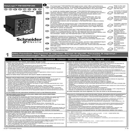 Datasheet power meter 01 | PDF