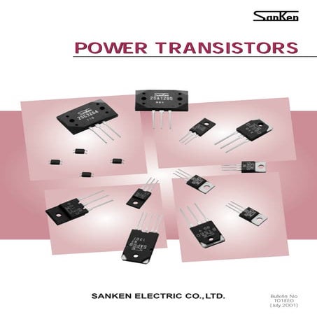 Data sheet power transistors sanken | PDF
