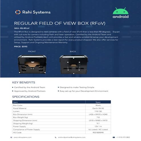 Regular Field of View Box (RFoV) | PDF