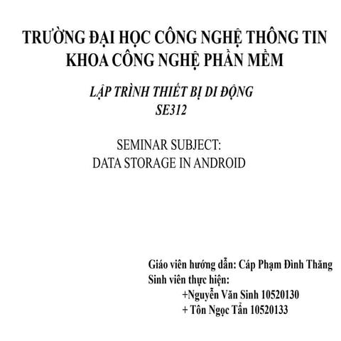 Basic Sqlite in Android | PPTX