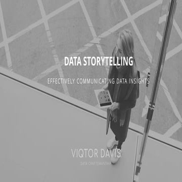Data storytelling Data Saturday (5/10/19) | PPT