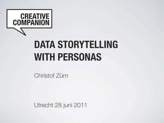 The Joy of Data Driven Storytelling | PPT