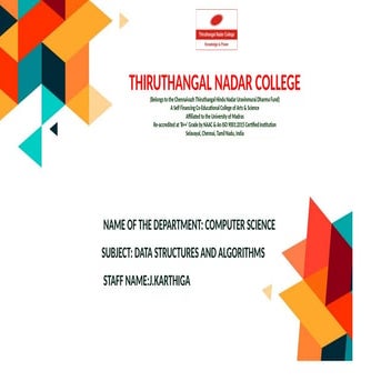 Data structures and algorithm and application and it uses | PPTX