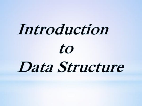 Data Structure