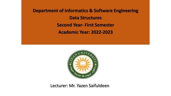 Data Structures And Algorithm Module 1 Pptx