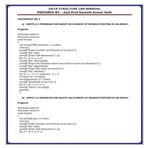 Data Structure New Lab Manual Pdf 6737
